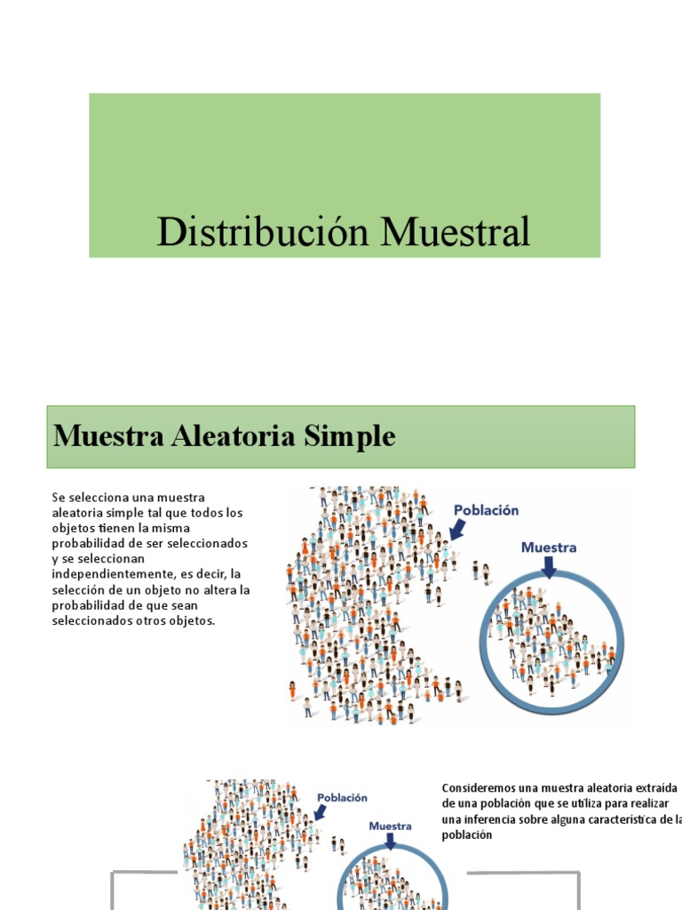 Distribución Muestral | PDF | Muestreo (Estadísticas) | Media