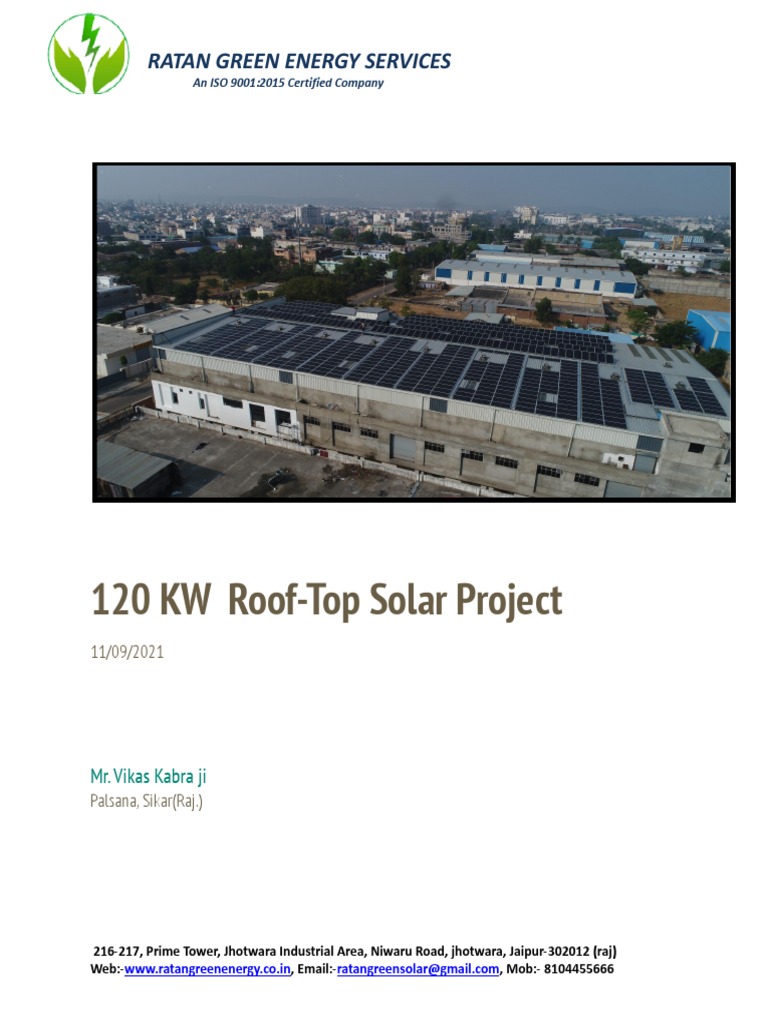 Solar Power Quotation | PDF | Solar Power | Photovoltaics