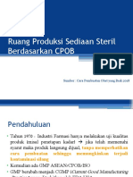 Denah Pabrik Produksi Farmasi Steril | PDF