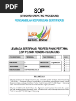 Identifikasi Formulir Sop LSP SMK | PDF