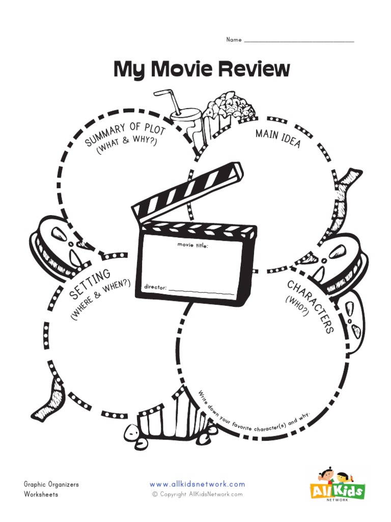 Graphic Organizers My Movie Review | PDF