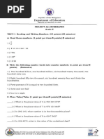 Project AN Grade 7 Assessment Tool Edited 1 | PDF | Arithmetic ...