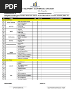 Mot Inspection Checklist Vt29 | PDF