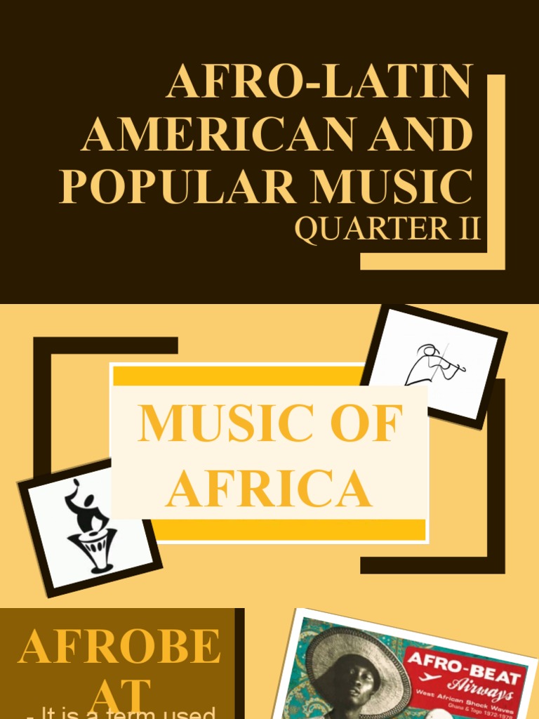 Afro-Latin American Music Instruments | PDF | String Instruments ...