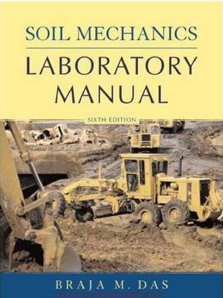 Soil Mechanics Laboratory Manual 6th Edition PDF | PDF | Soil Mechanics ...