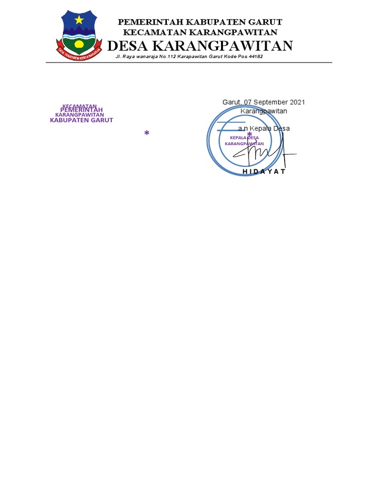 Desa Karangpawitan: Pemerintah Kabupaten Garut Kecamatan Karangpawitan ...