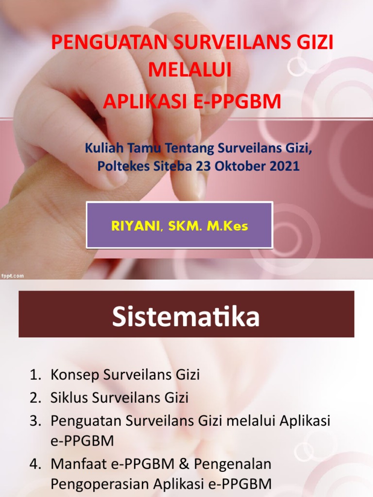 Penguatan Surveilans Melalui Aplikasi e-PPGBM | PDF