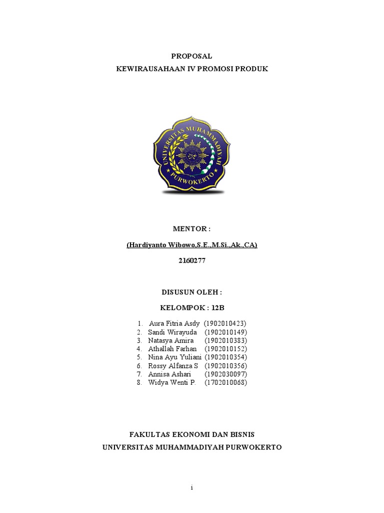 Proposal Kwu 4 | PDF
