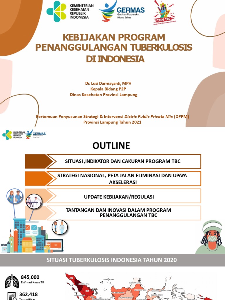 Kebijakan Program TBC (Pertemuan DPPM 7 Oktober 2021) | PDF