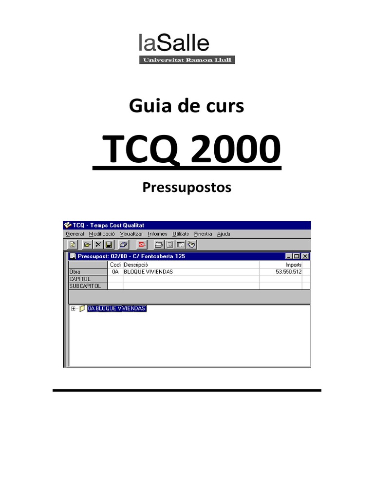 TCQ Manual | PDF