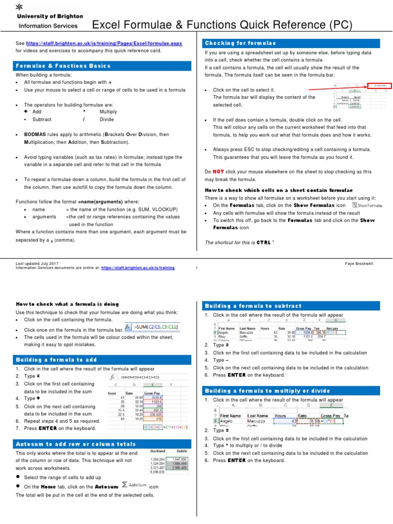 InstaPDF - in Ms Excel Formulas and Functions List 458 | Download Free ... InstaPDF - in Ms Excel Formulas and Functions List 458 | Download Free ...