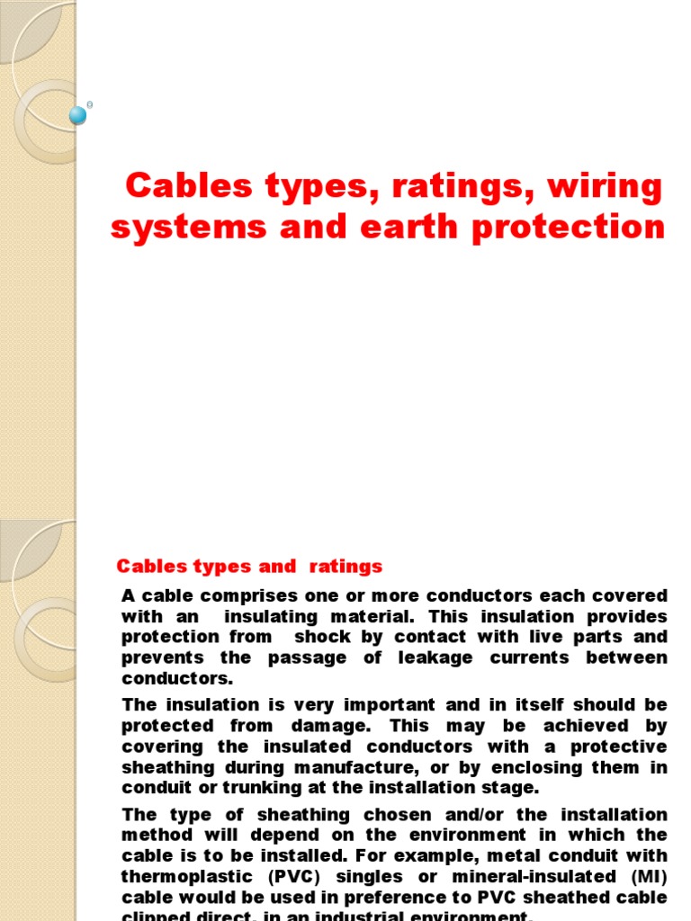 PVC/SWA Cable Overview and Applications | PDF | Electrical Wiring ...