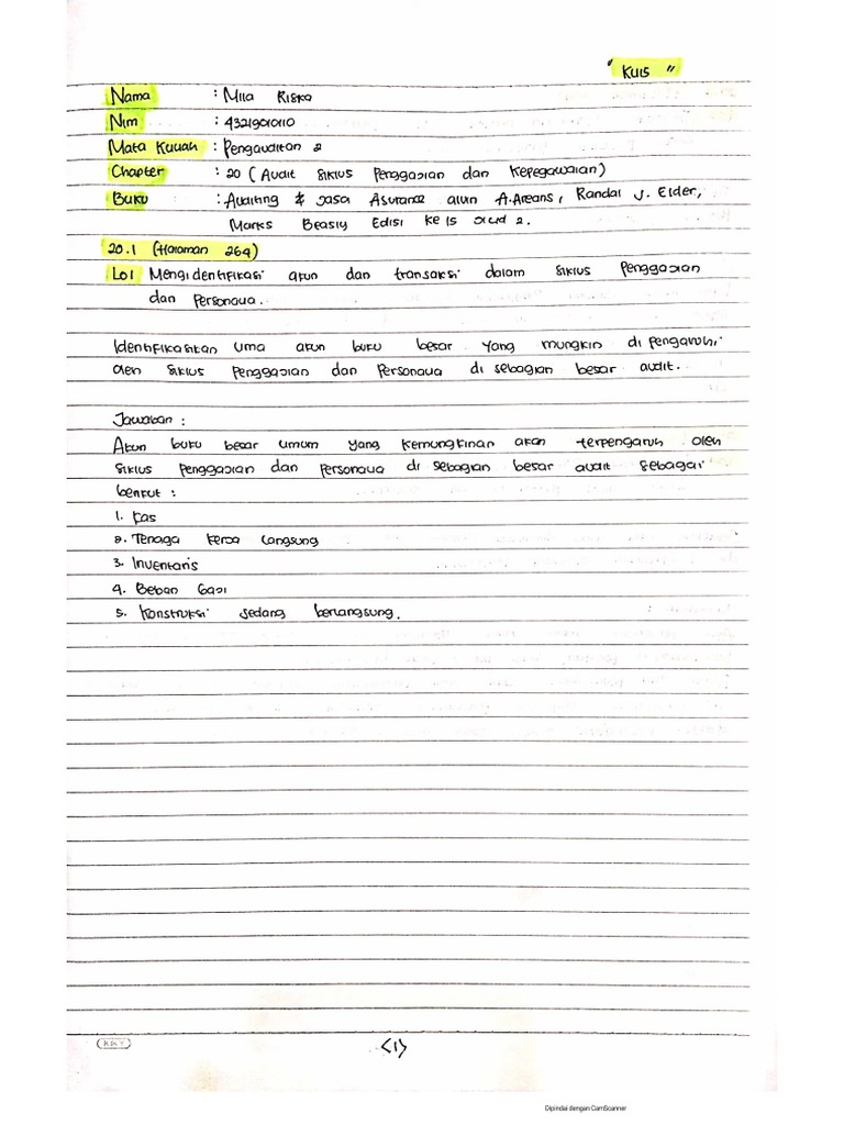 Mila Riska - 43219010110 | PDF