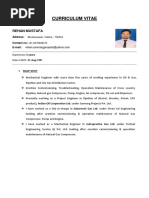 Oil & Gas Roustabout CV | PDF | Drilling Rig | Energy And Resource