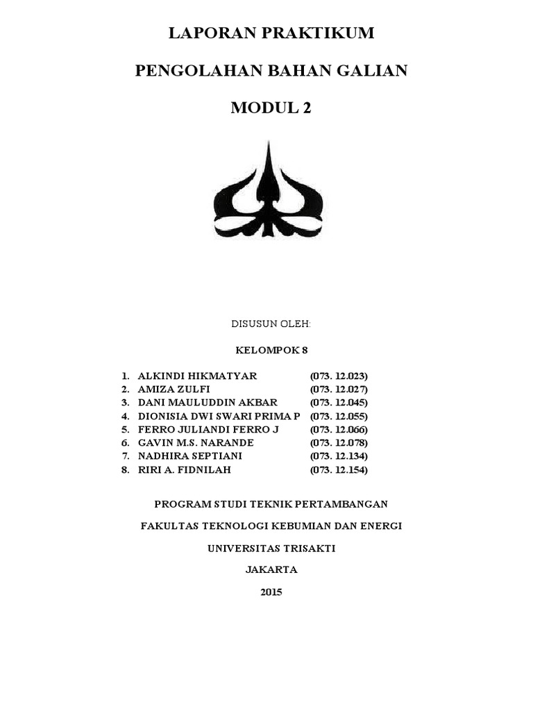 Laporan Modul 2 PBG Itb | PDF