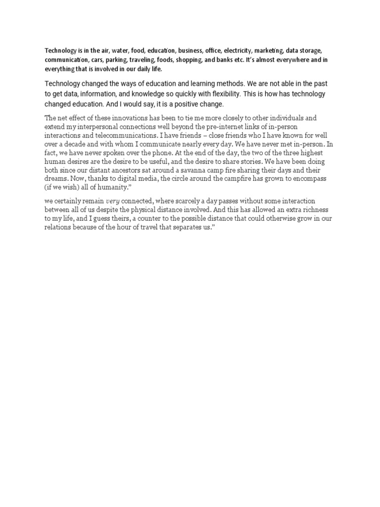 Ict Experience | PDF