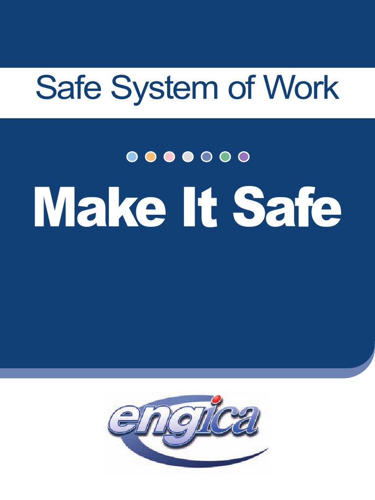 Safe System of Work Brochure | PDF | Occupational Safety And Health ...