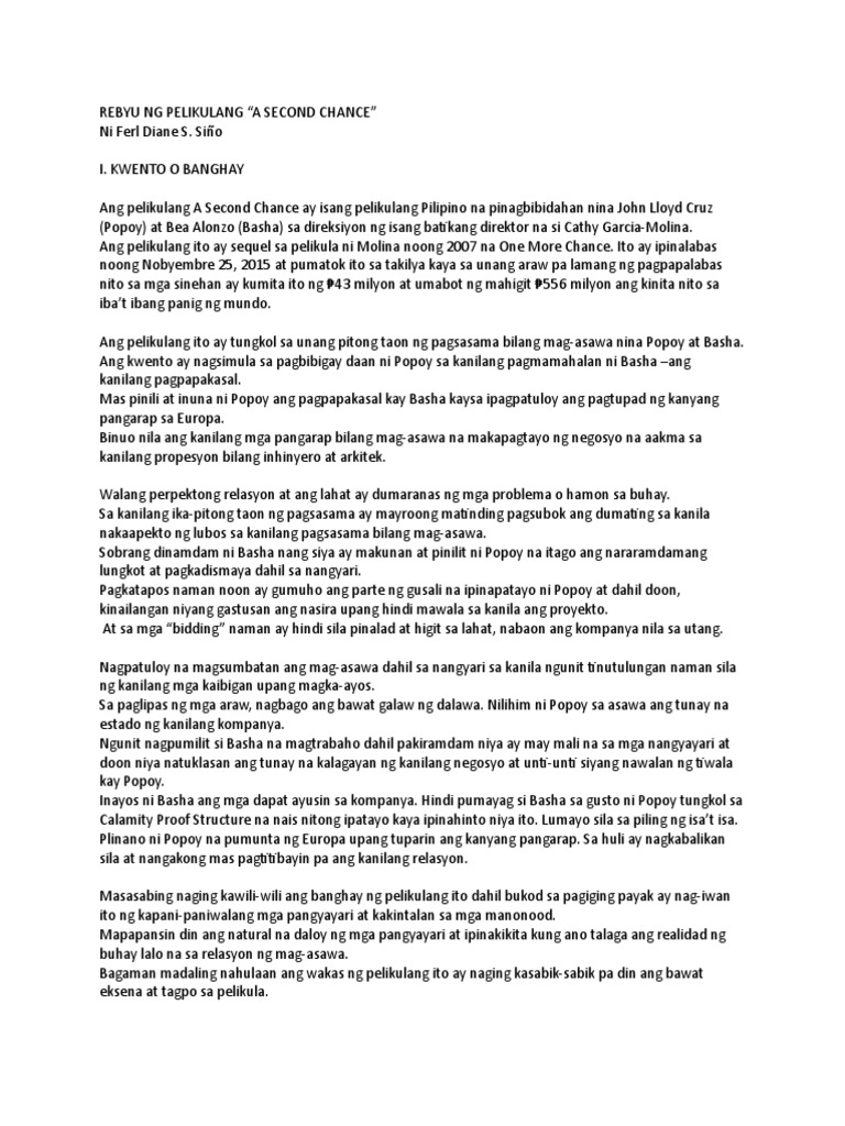 Pagsulat NG Rebyu | PDF