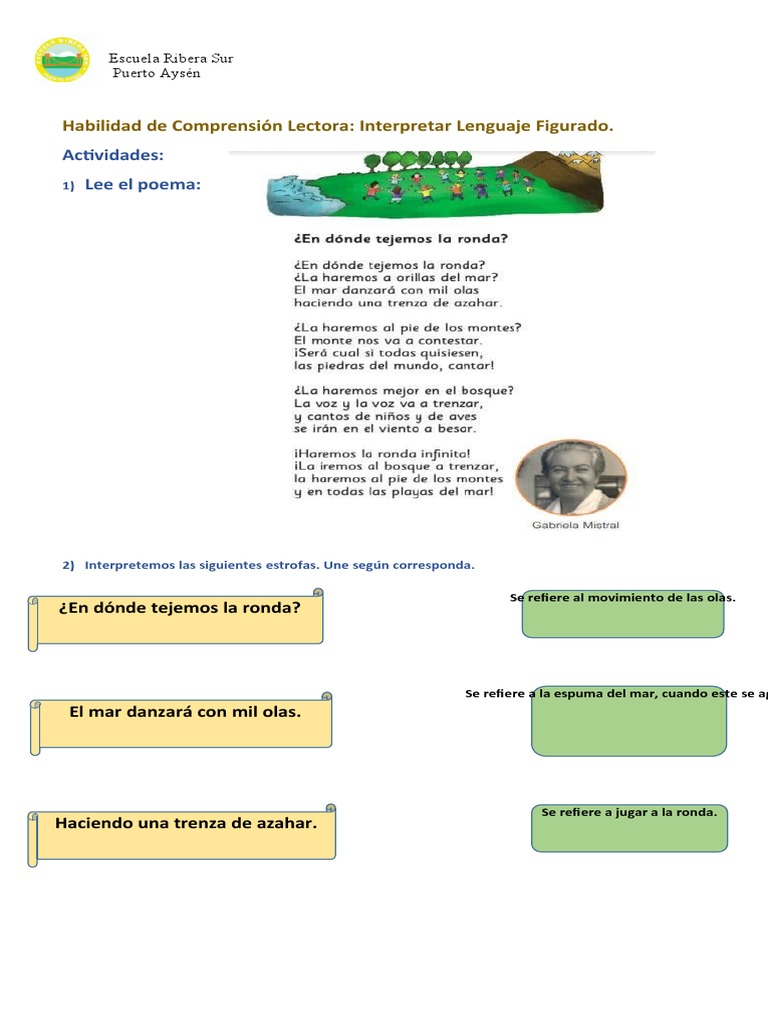 Lenguaje Figurado 5ºB | PDF | Poesía