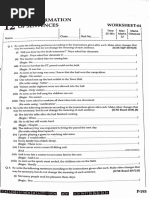 ICSE Class 8 Question Bank For Annual Exam - ENGLISH | PDF | Prosthesis