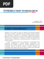 PR2 Module 1st Quarter | PDF | Statistics | Quantitative Research