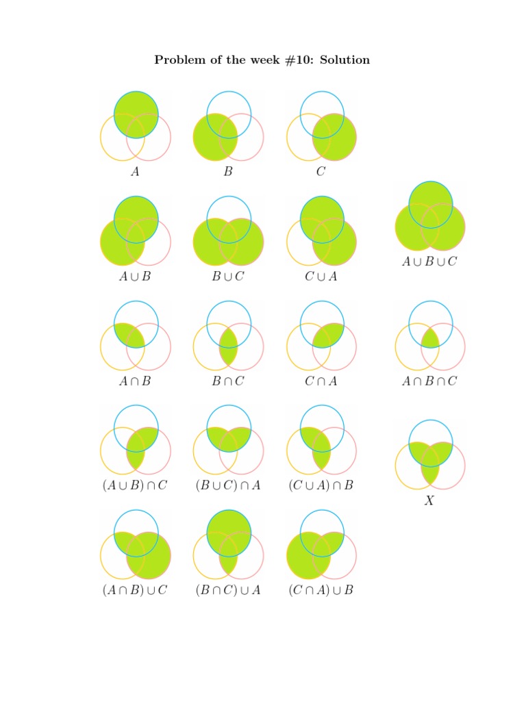 Problem of The Week #10: Solution | PDF