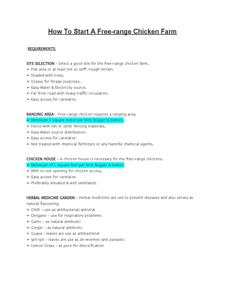 Business Plan - Organic Poultry Farming | PDF | Chicken | Poultry Farming