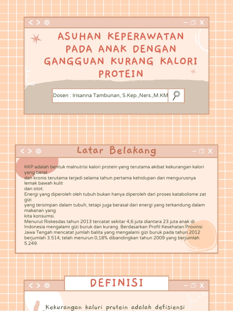 Asuhan Keperawatan Pada Anak Dengan Gangguan Kurang Kalori Protein | PDF