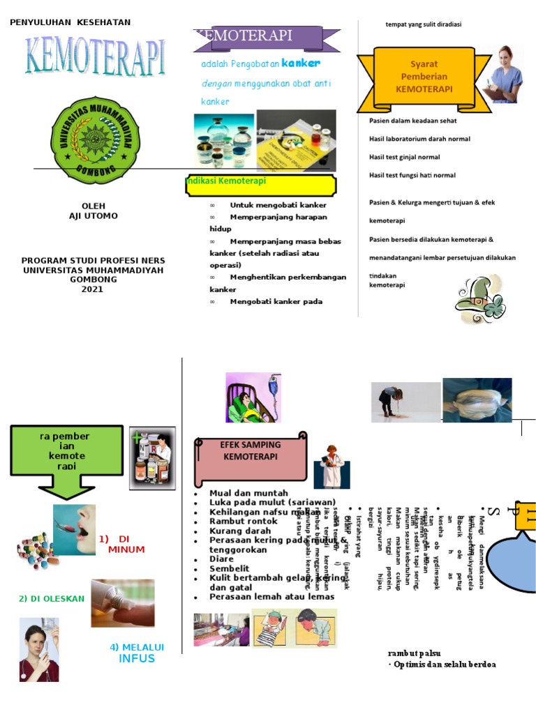 Leaflet Kemoterapi | PDF