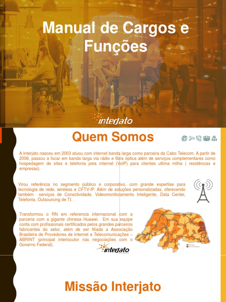 Manual de Cargos e Funções da Interjato | PDF | Gestão de recursos ...