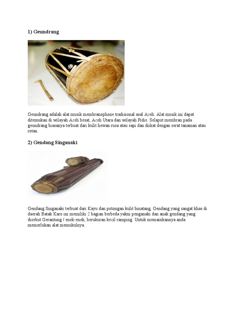 Alat Musik Full | PDF