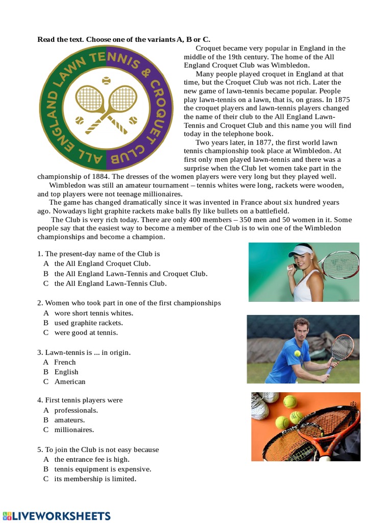 Reading Sport 1.6.2021 | PDF | The Championships, Wimbledon | Sports