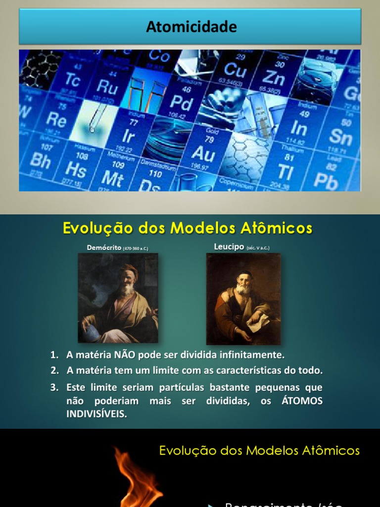 Atomicidade | PDF | Próton | Nêutron