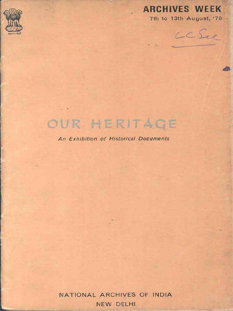 Our Heritage | PDF