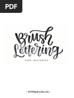 Apostila Prática de Lettering - Por Aline Tiemi PDF | PDF | Caligrafia ...