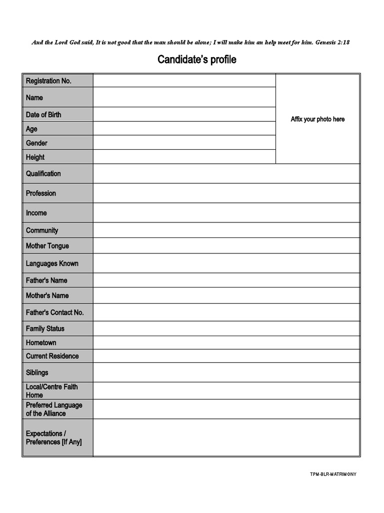 Blank Template | PDF