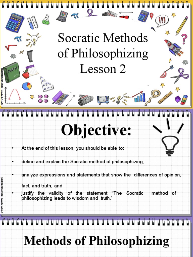 Lesson 2 - Socratic Method of Philosophizing | PDF | Argument | Truth