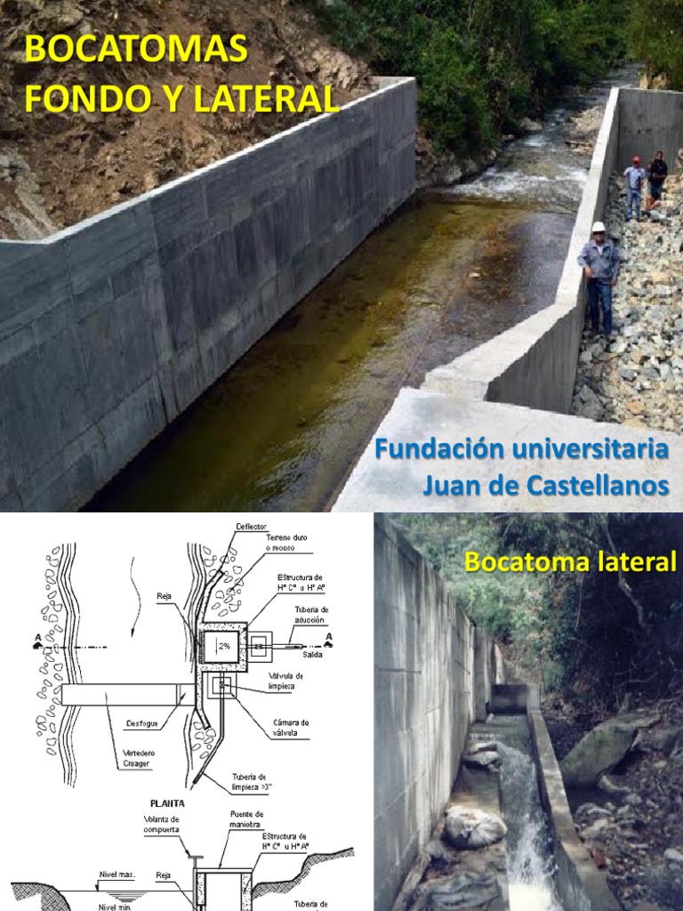 Bocatoma Lateral y de Fondo | PDF