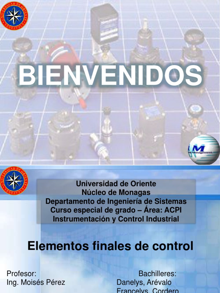 Elementos Finales de Control | PDF | Fuerza | Máquinas