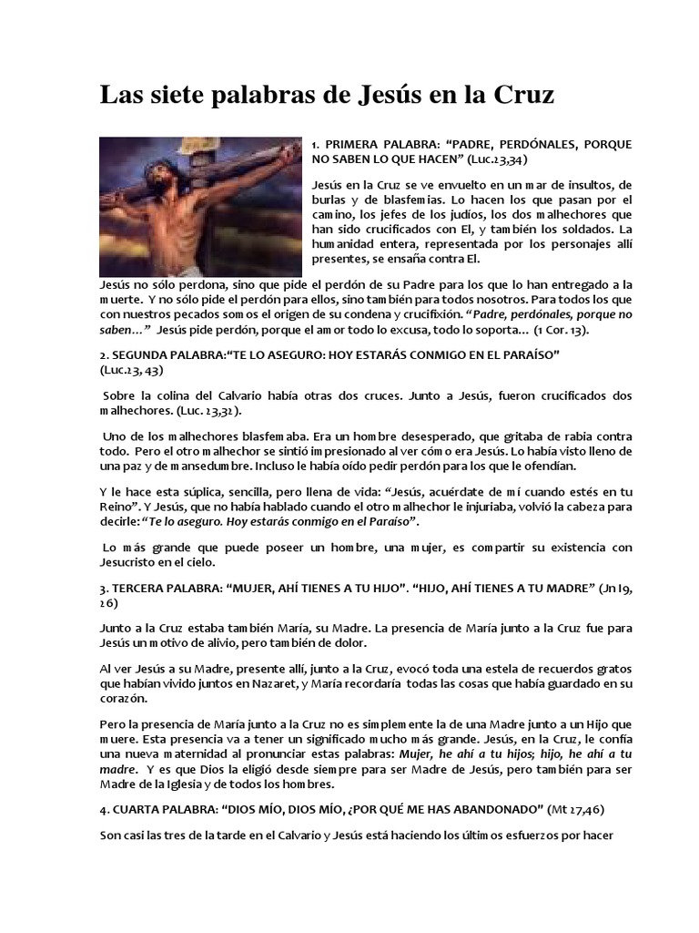 Las Siete Palabras De Cristo En La Cruz Schutz Online | emergencydentistry.com