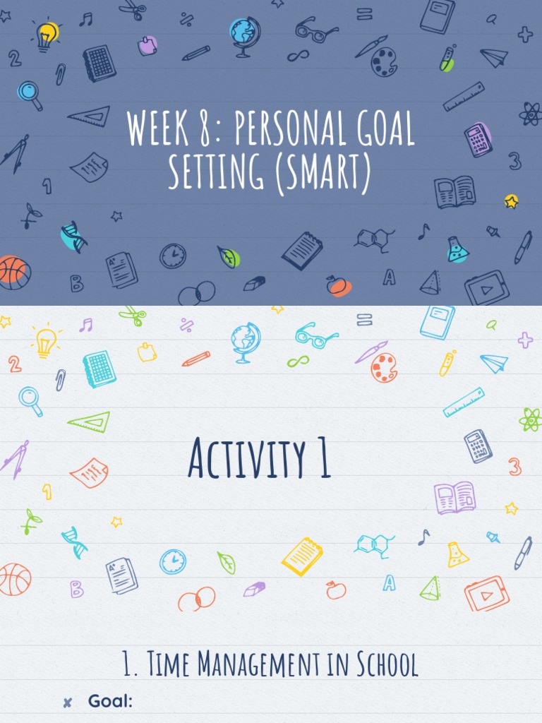 Personal Goal Setting COSTALES | PDF | Goal | Healthy Diet
