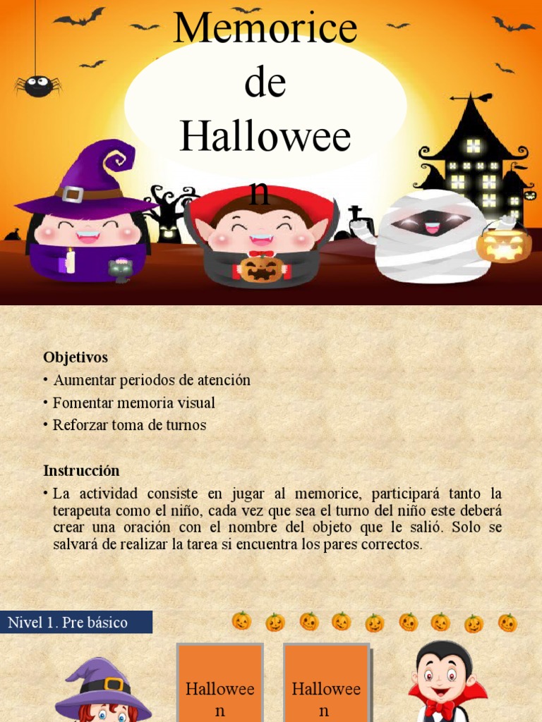 Memorice Halloween | PDF