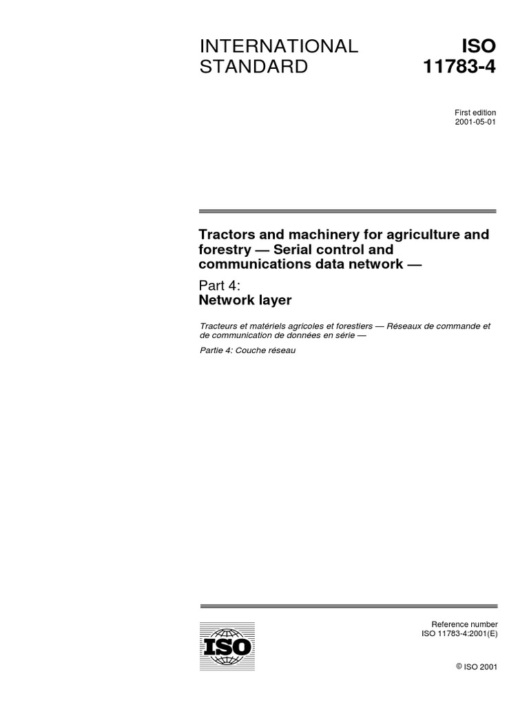 ISO 11783-4 Network Layer | PDF | Computer Network | International ...