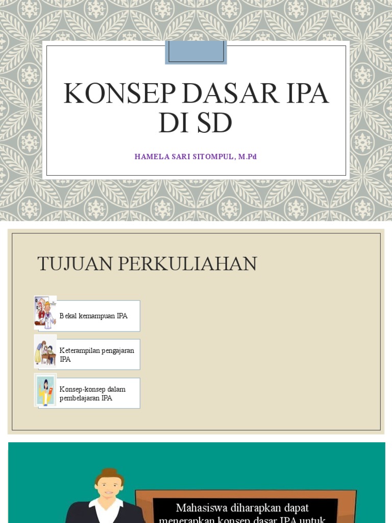 Konsep Dasar Ipa Di SD | PDF