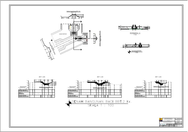 Gambar Cross Section Saluran Bawah Tanah | PDF