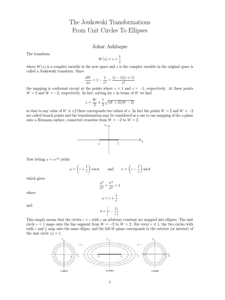 Complex Mapping for Math Enthusiasts | PDF | Functions And Mappings ...