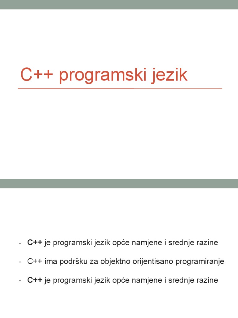 Seminarski Rad Na Temu | PDF