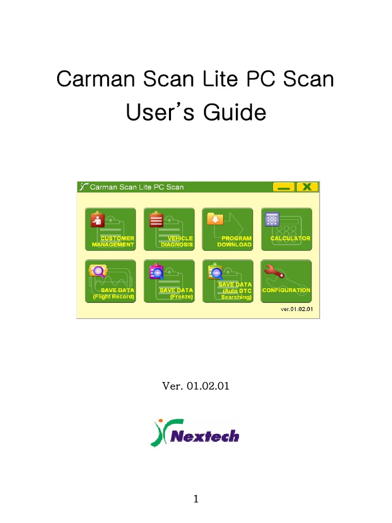 Carman Scan Lite PC Scan: User's Guide | PDF | Personal Computers ...