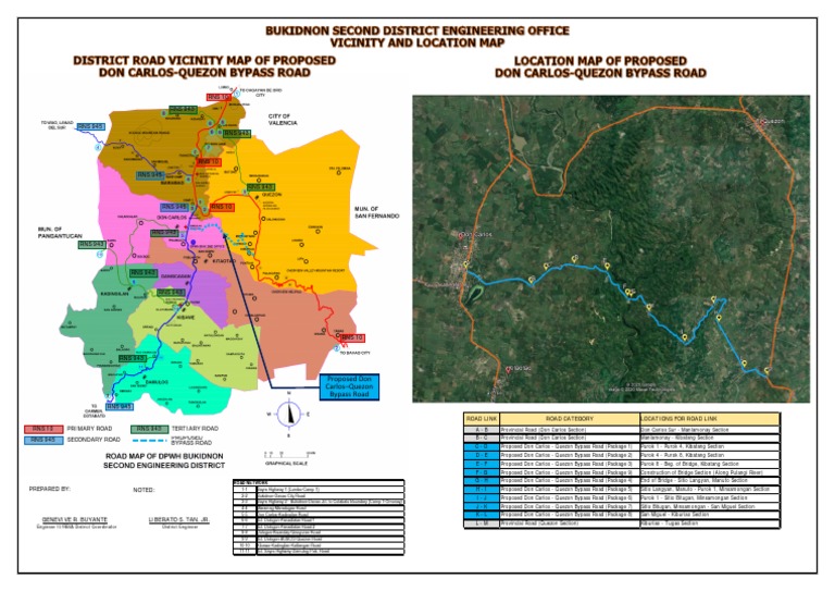 Location Map - Don Carlos-Quezon Bypass Road | PDF