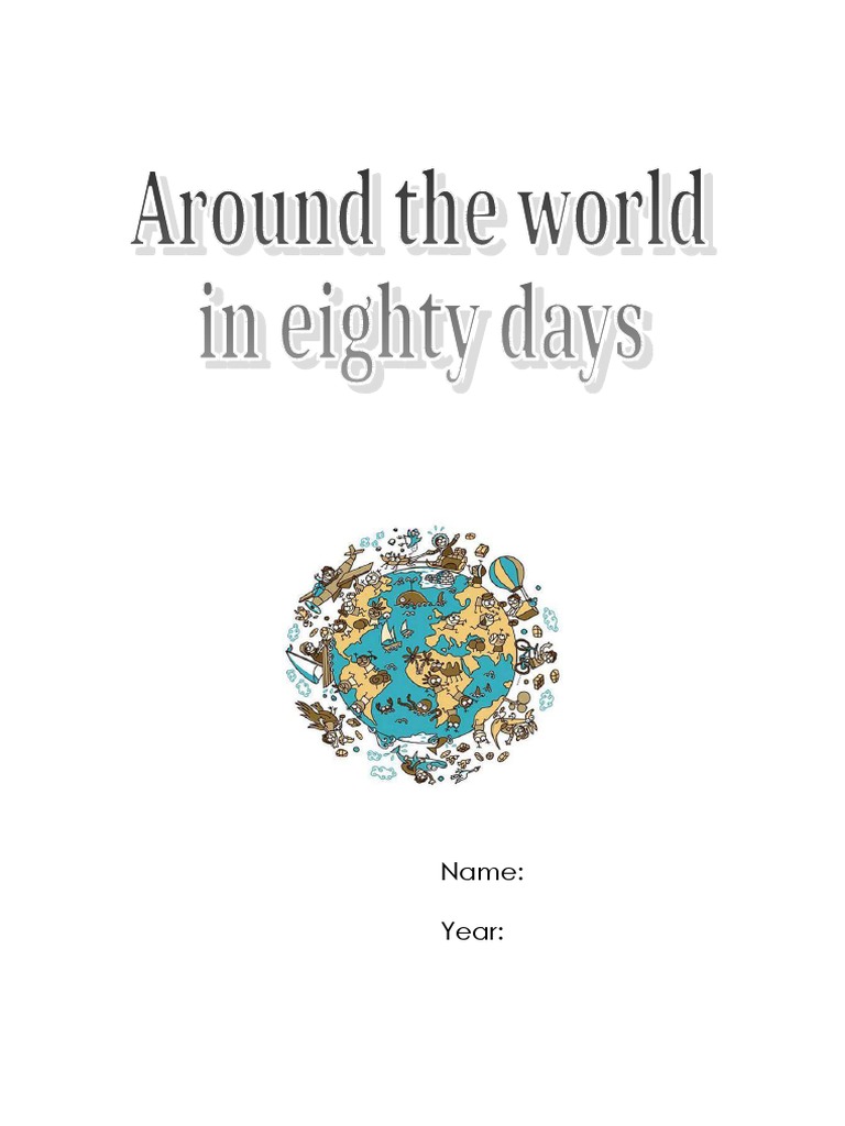Around The World in Eighty Days Activities | PDF | Around The World In ...